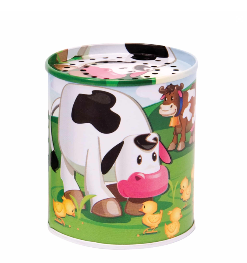 Animal Sound Tin Maker (assorted, sold individually) – Baby Braithwaite